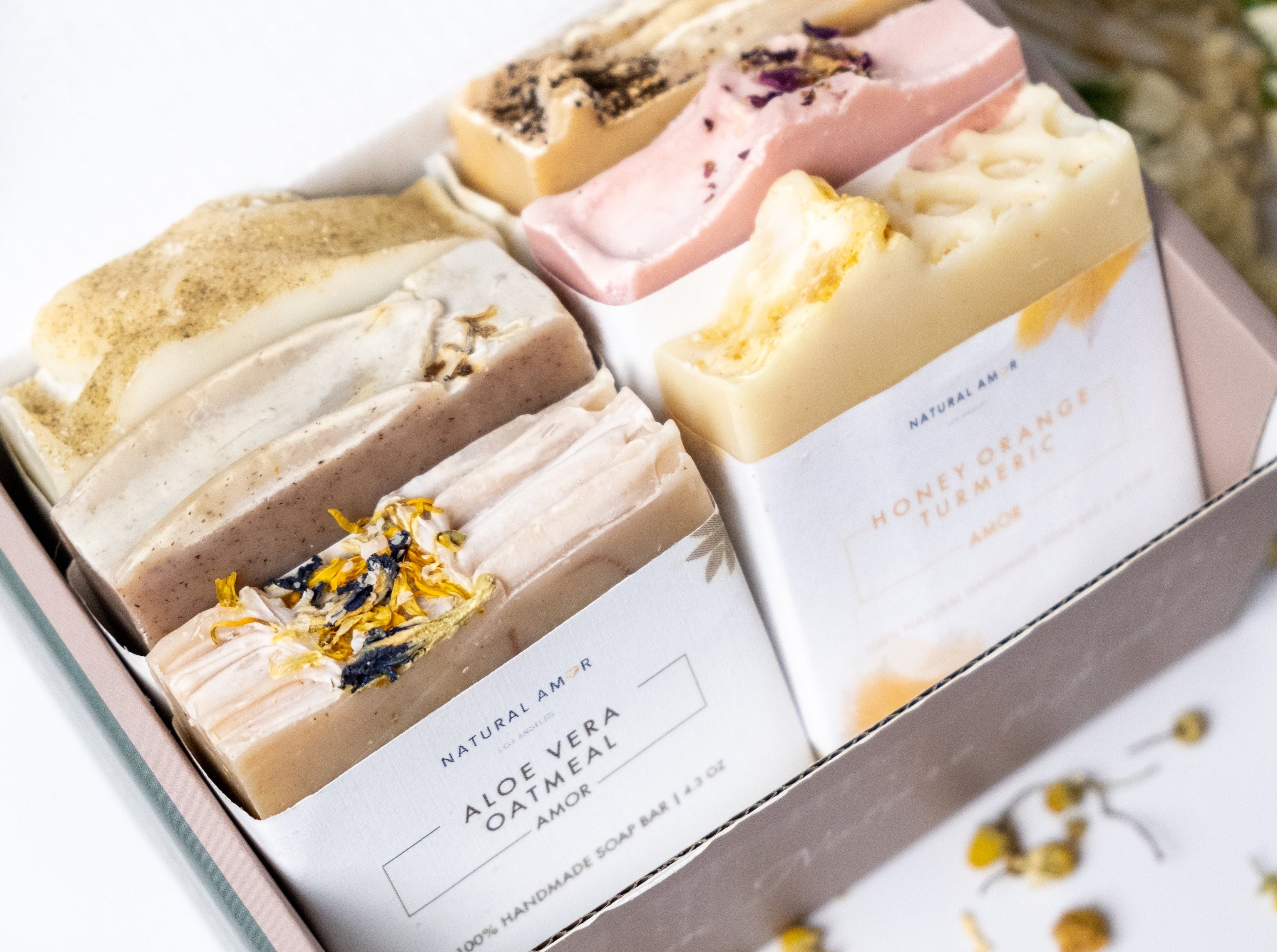 All Natural Handmade Soap Gift Box – NaturalAmor